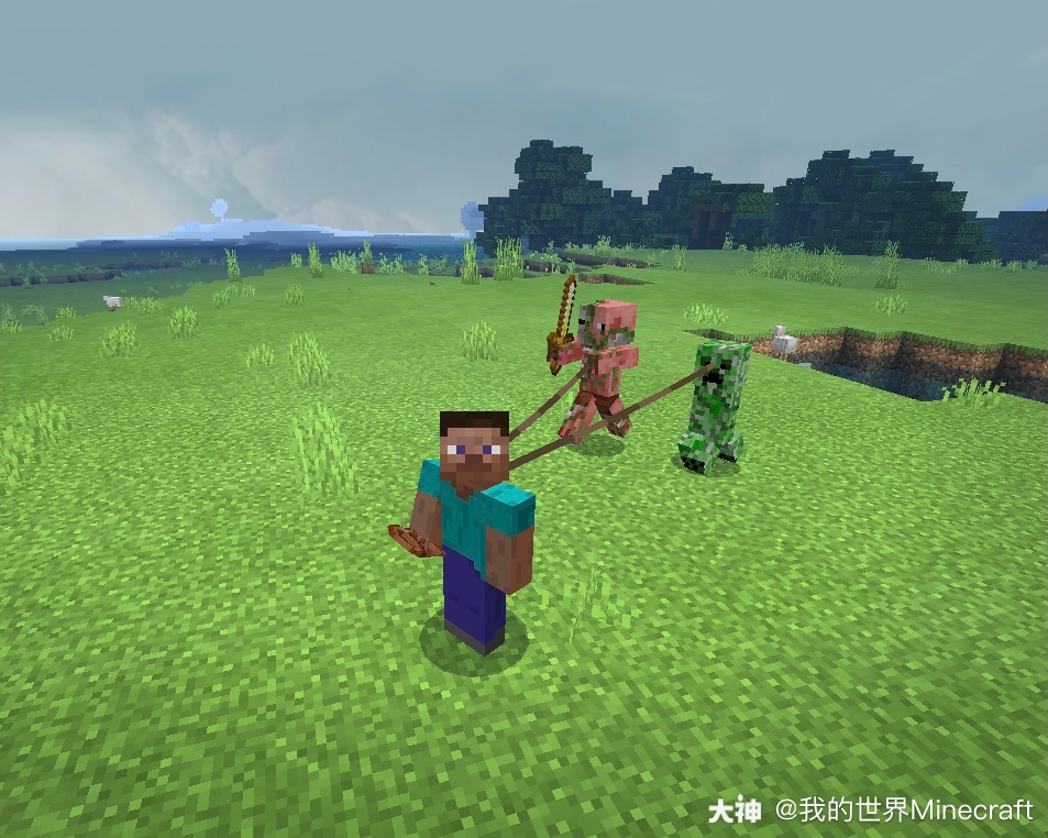 作者：SLATT工作室 被苦力怕和猪灵支配的恐惧还历历在目_我的世界 | 大神