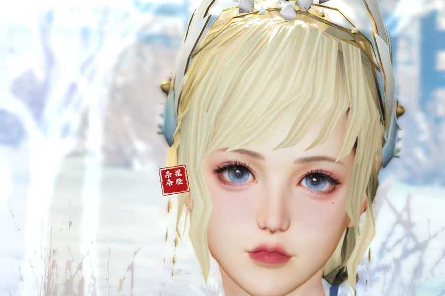 原创捏脸【布偶猫】猫眼蓝瞳的油惑 野x美人类再生者通用 百搭 明日之后 大神