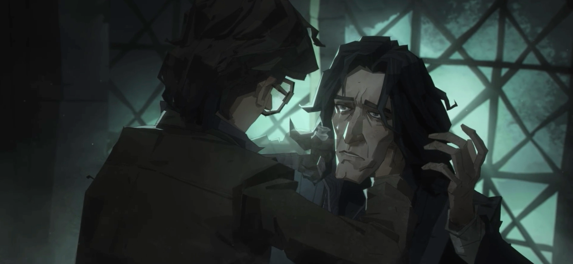 斯内普动画再一次把我刀到了他留着一头油腻的黑色齐肩长发_哈利波特魔法觉醒 | 大神