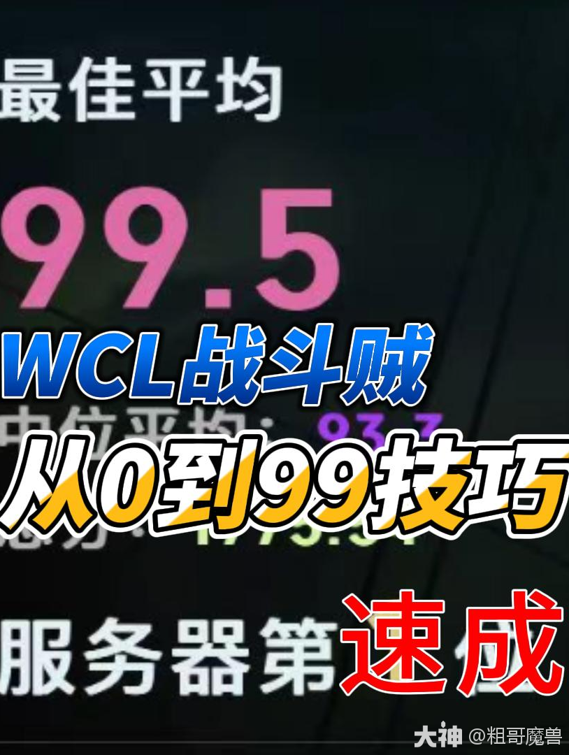 WLK战斗贼0到99分速成攻略_魔兽世界 | 大神