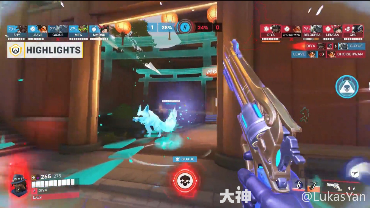 OWCS中国半决赛】有惊无险CC进军线下，明星球尽出OA战胜ROC_守望先锋 | 大神