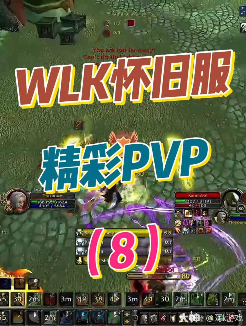 WLK怀旧服外服PVP神操作-8_魔兽世界 | 大神