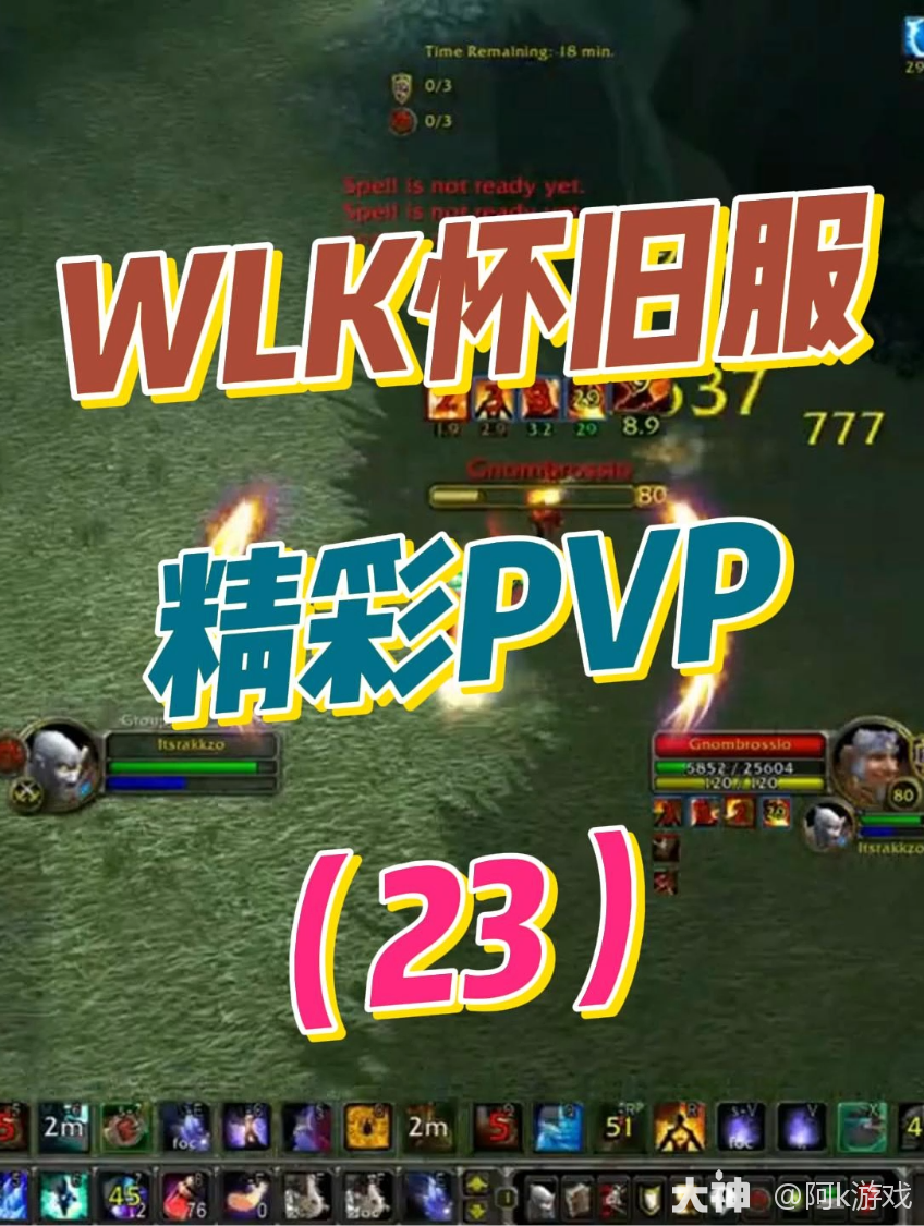 WLK怀旧服PVP神操作-23_魔兽世界 | 大神