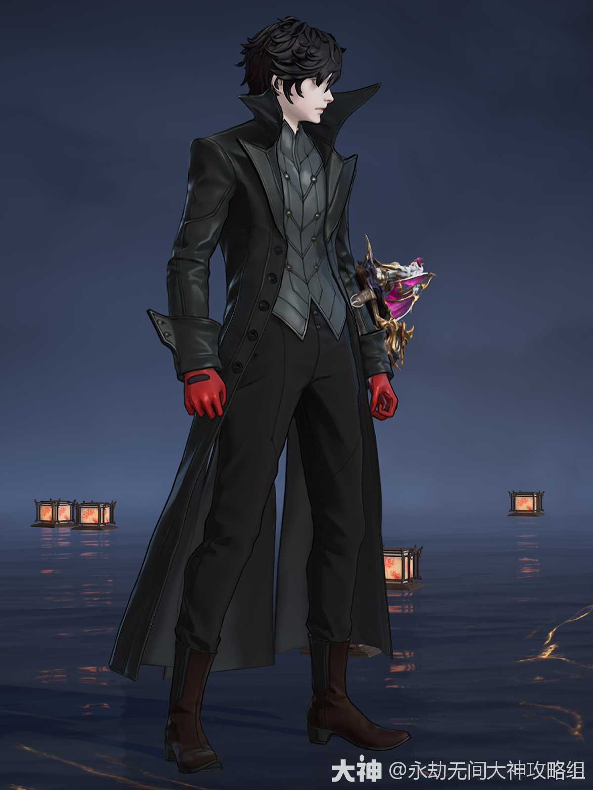 无尘时装【P5R·雨宫莲JOKER】_永劫无间端游 | 大神