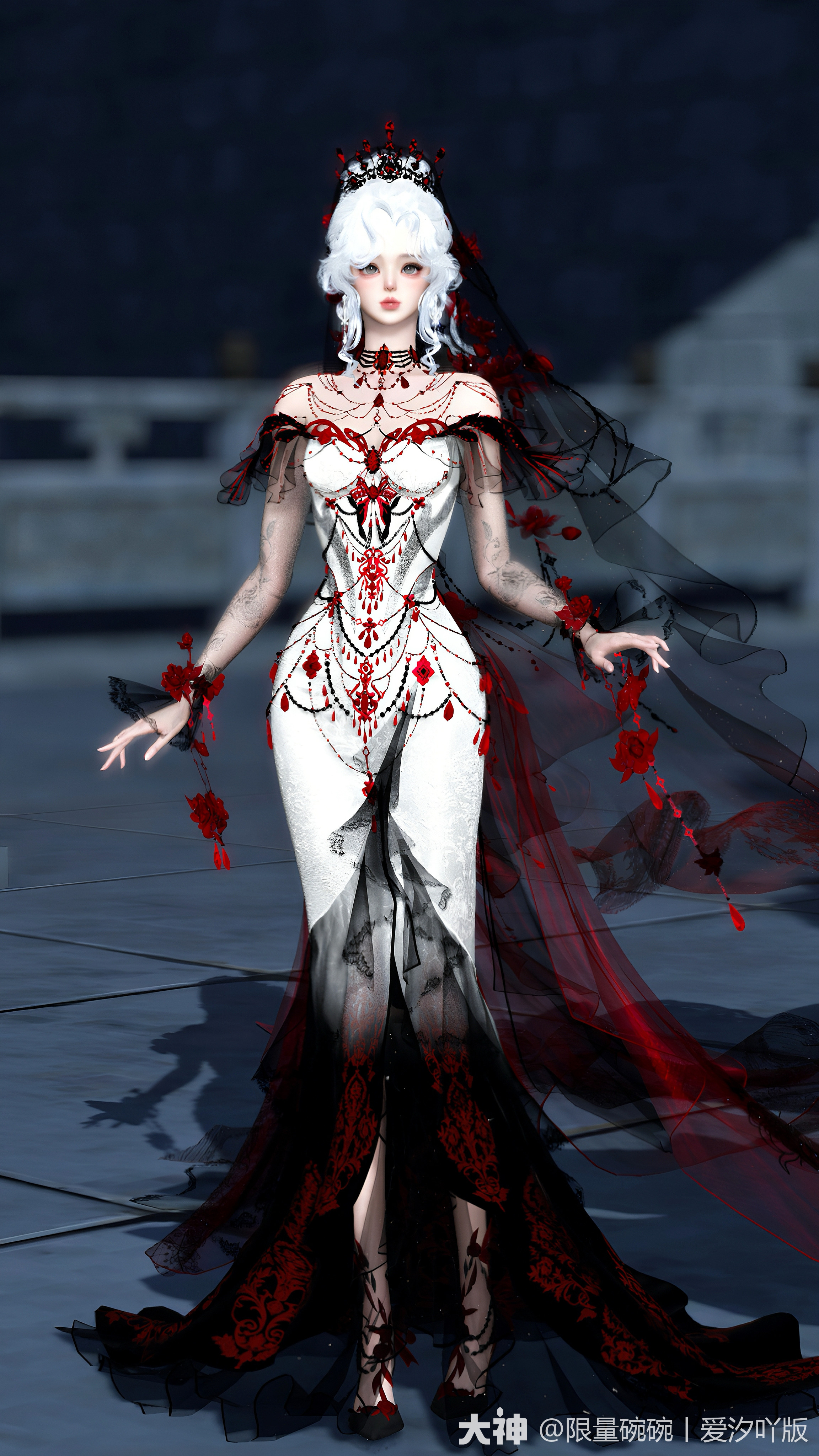 绝美婚纱】昙月花恋_逆水寒端游 | 大神