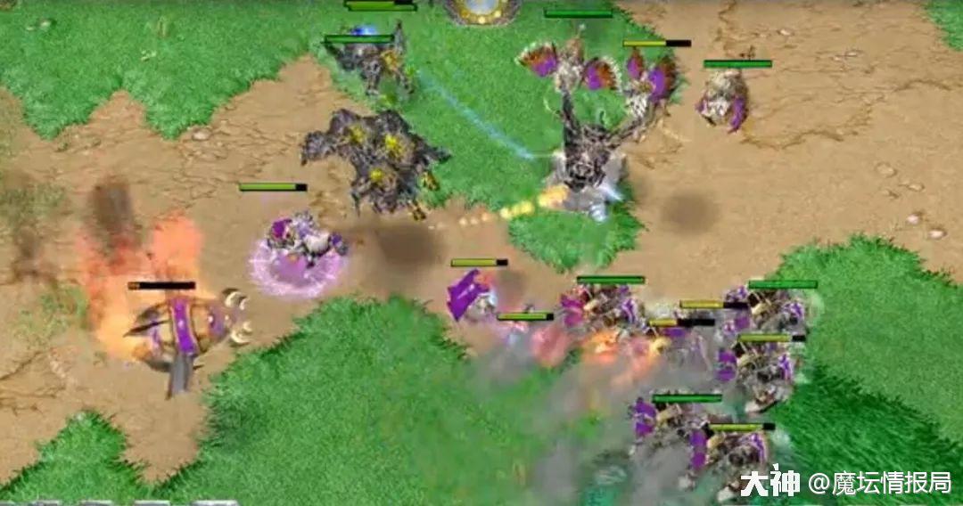 WAR3典藏放映厅：天王vs鬼王 十级熊猫大战人族三巨头_魔兽争霸 | 大神