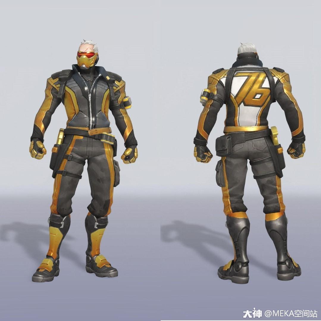 MEKA放大镜】士兵：76皮肤细节考究与解读_守望先锋 | 大神