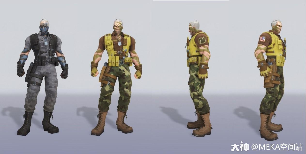 MEKA放大镜】士兵：76皮肤细节考究与解读_守望先锋 | 大神