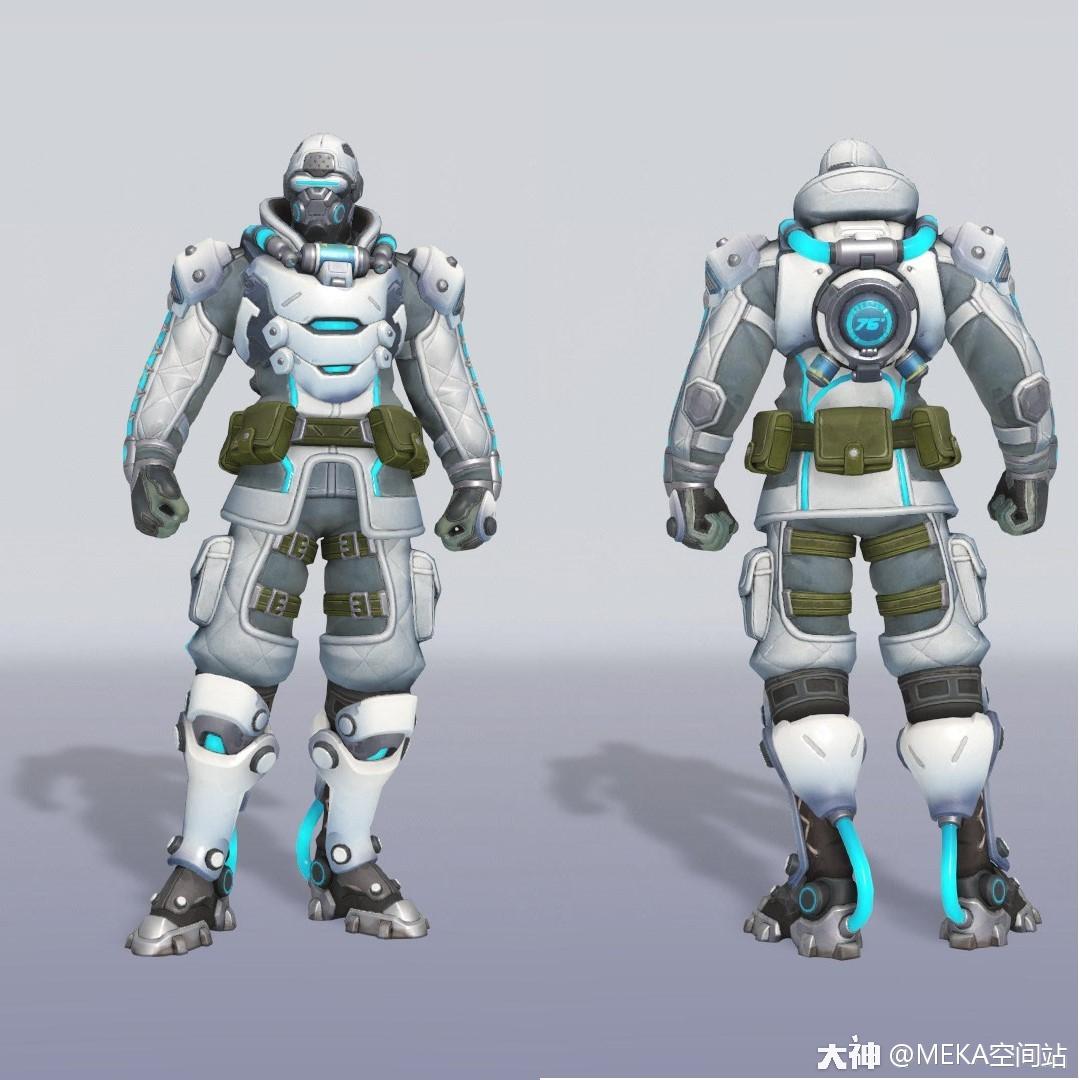 MEKA放大镜】士兵：76皮肤细节考究与解读_守望先锋 | 大神