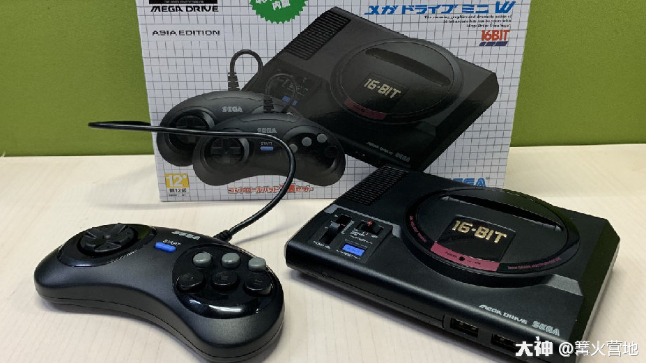 令和第一硬件：世嘉 MD mini 实机评测_大神