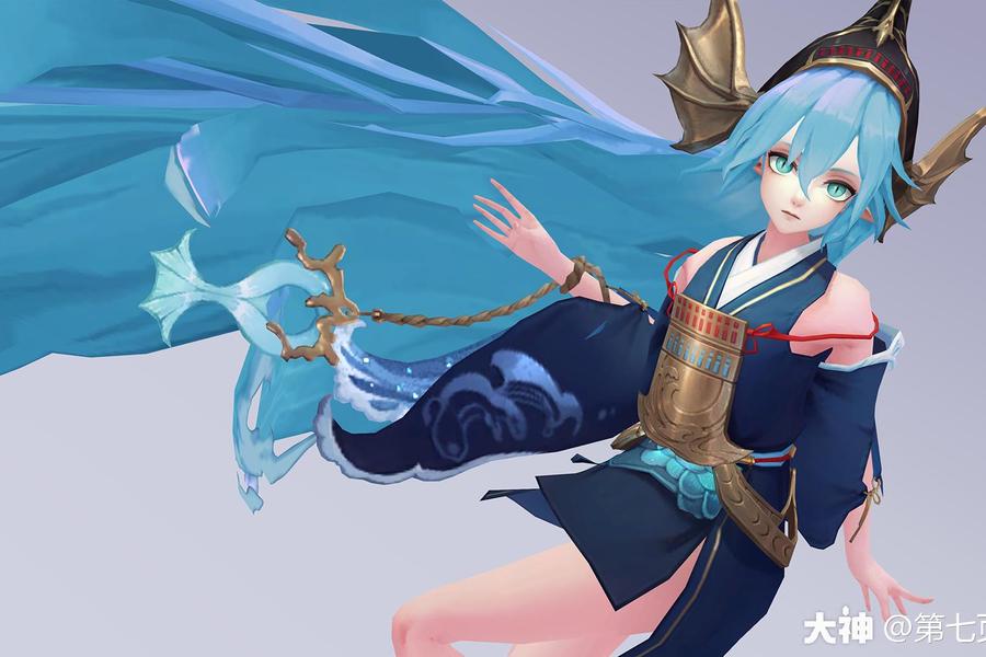你们的女神【聆海金鱼姬】 唯美截图阴阳师阴阳师皮肤阴阳师 大神