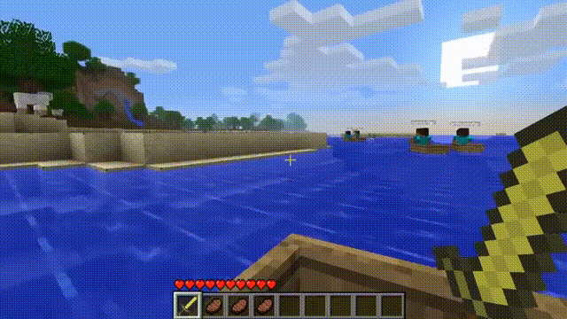 MC默认世界图标里的场景，终于被玩家在游戏里找到了_大神