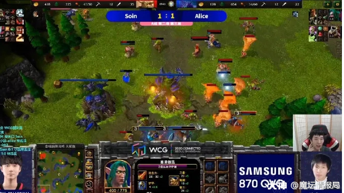 WCG2020团队赛次日：小凯呱呱逆转现锋芒 顶级选手集体开发廊_魔兽争霸 | 大神