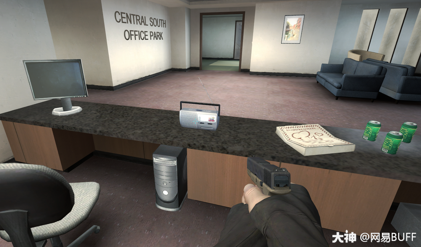 CS经典地图系列：office | 办公室_大神