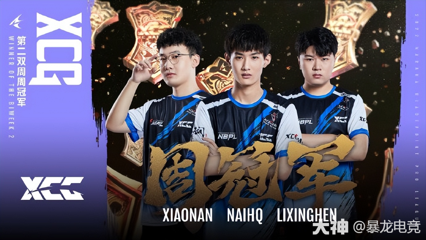 XCG王者归来勇夺周冠，成NBPL冠军收割机，奈河桥重回神坛！_永劫无间 | 大神