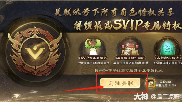 新SVIP系统绑定.解绑.新旧SVIP.VIP加成对比.奖励领取_天下3 | 大神