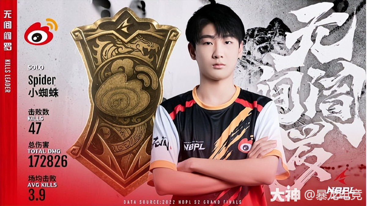 永劫无间NBPL：不愧是最强新人，WBG小蜘蛛斩获S2单排冠军！_永劫无间端游 | 大神