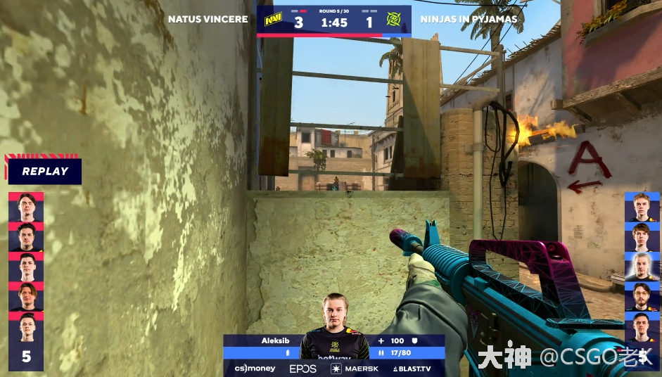 BLAST春季小组赛：火力辗压！Heroic 2-1战胜Astralis_CSGO | 大神