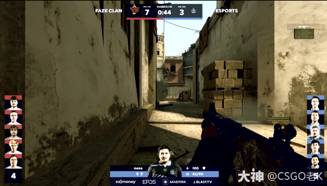 BLAST春季小组赛:总监发大力! FaZe 2-1击败OG_CSGO | 大神