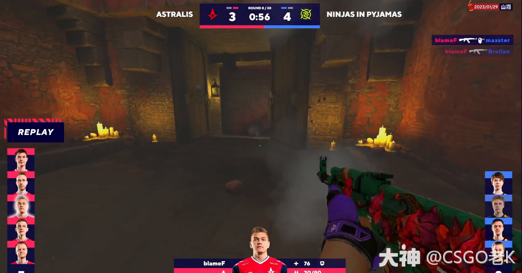 BLAST春季小组赛：双核带飞！Astralis2-1战胜NiP_CSGO | 大神