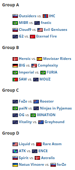 EPL S17分组与首轮对决公布，RA迎战Liquid_CSGO | 大神