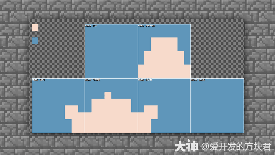 我的世界】皮肤基础教学——制作皮肤的步骤和规范_我的世界 | 大神