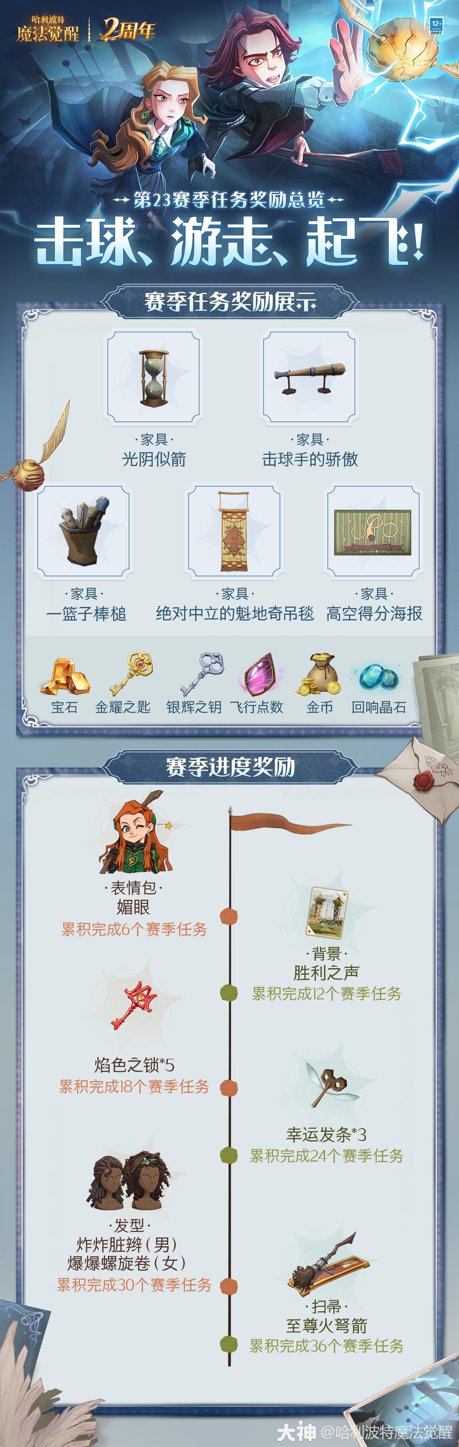 魁地奇赛季·即将开启 雨天的魁地奇球场上空_哈利波特魔法觉醒 | 大神