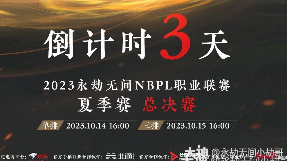 2023NBPL夏季赛总决赛倒计时3天！_永劫无间端游 | 大神