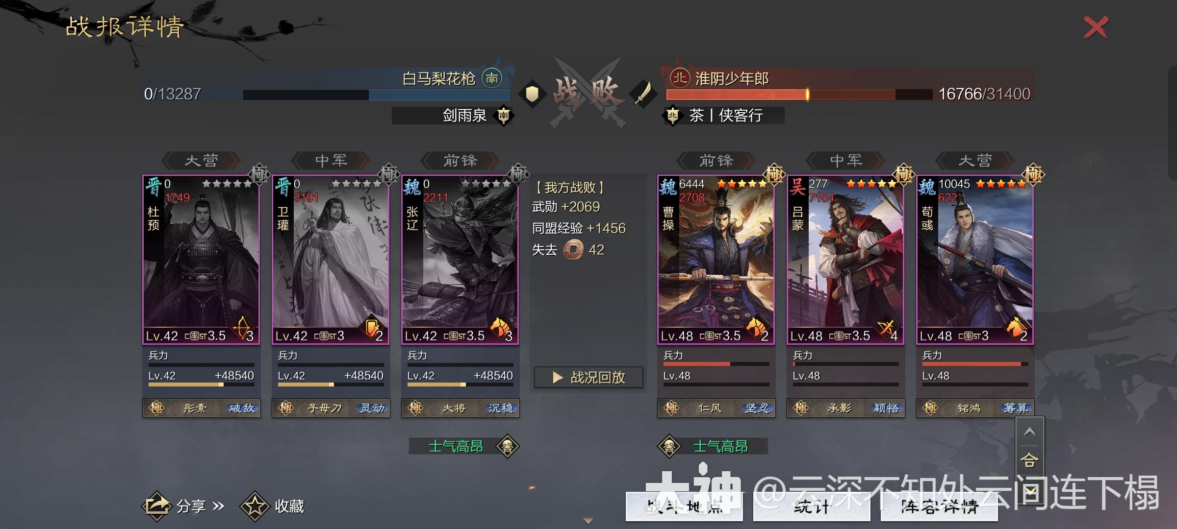 biubiubiu——连发的杜预菜刀_率土之滨 | 大神