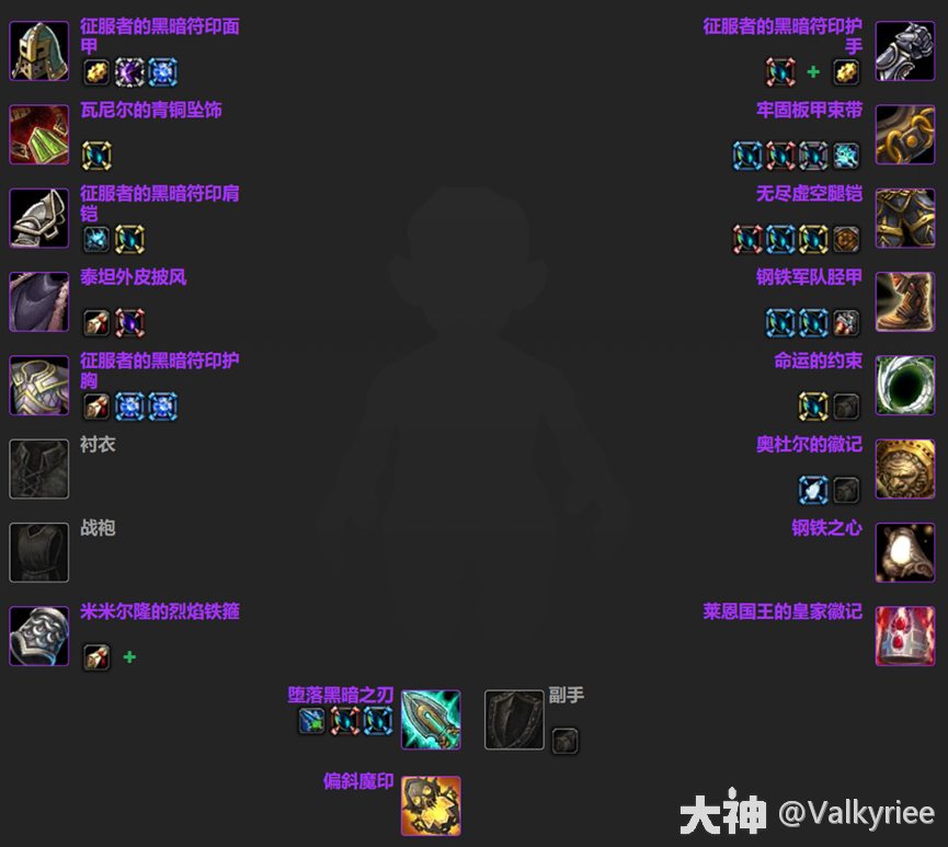 WLK怀旧服P2血DK天赋+BiS装备_魔兽世界 | 大神