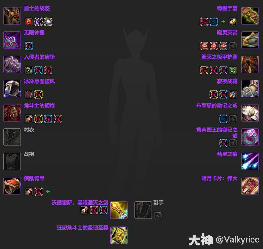 WLK怀旧服P2惩戒骑天赋+BiS装备_魔兽世界 | 大神