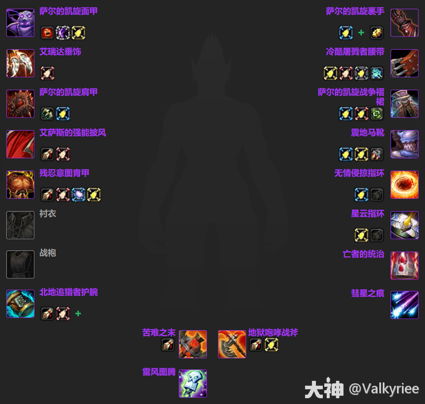 WLK怀旧服P3增强萨天赋+BiS装备_魔兽世界 | 大神